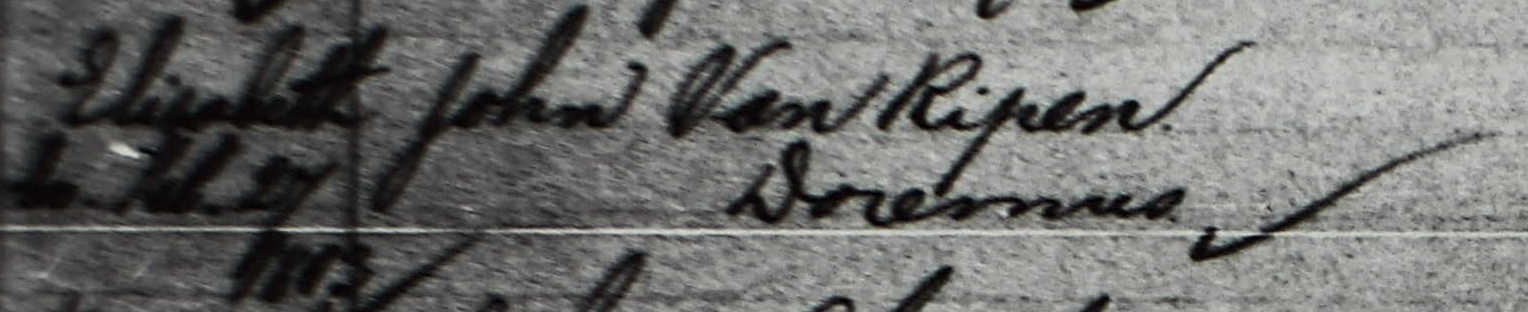 Johannis Van Ryper becomes John Van Riper – Telling My Story